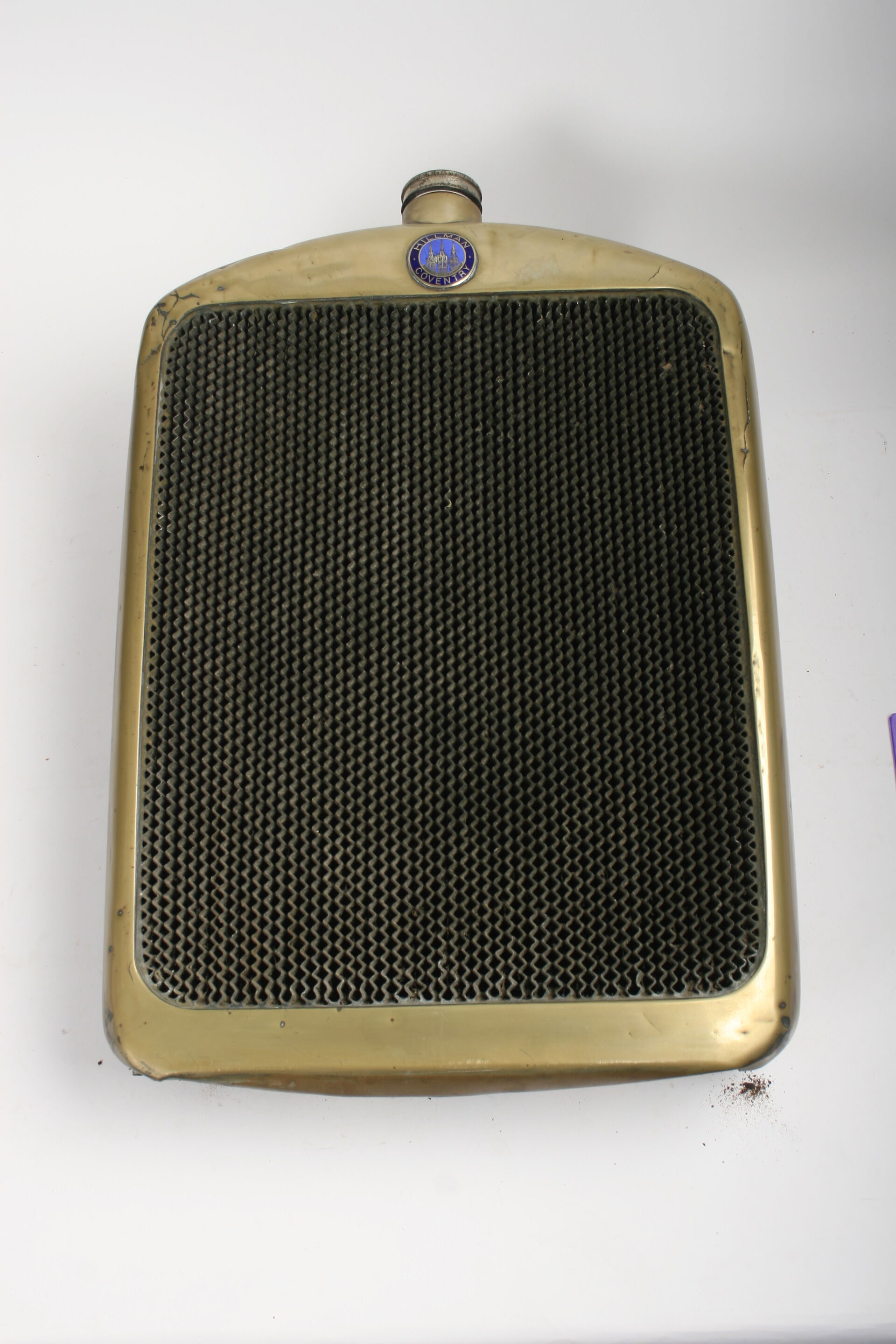 Bonhams Cars : A Hillman radiator, 1920s,