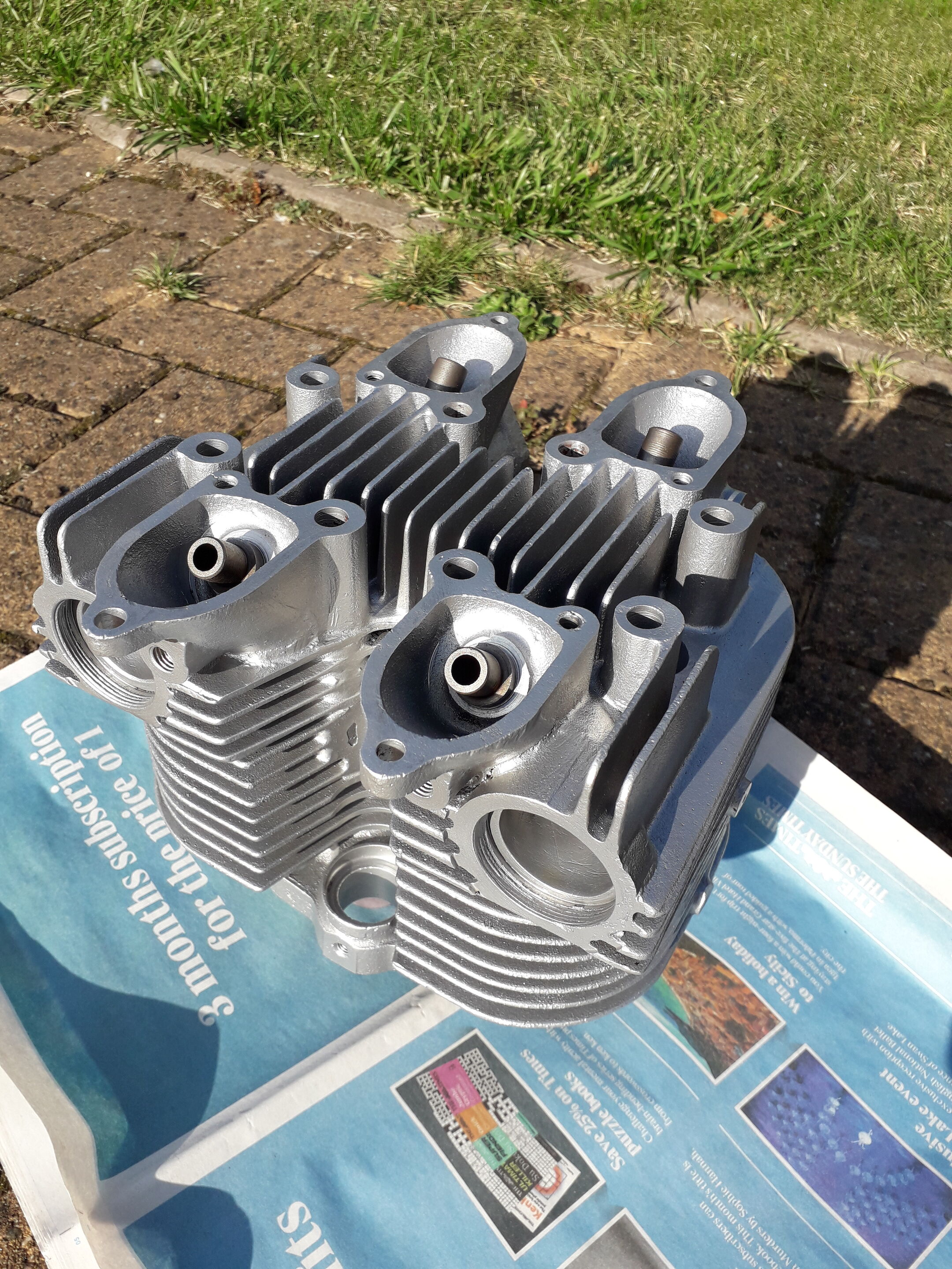 Bonhams Cars : Triumph Trophy or Grand Prix alloy twin-cylinder block ...