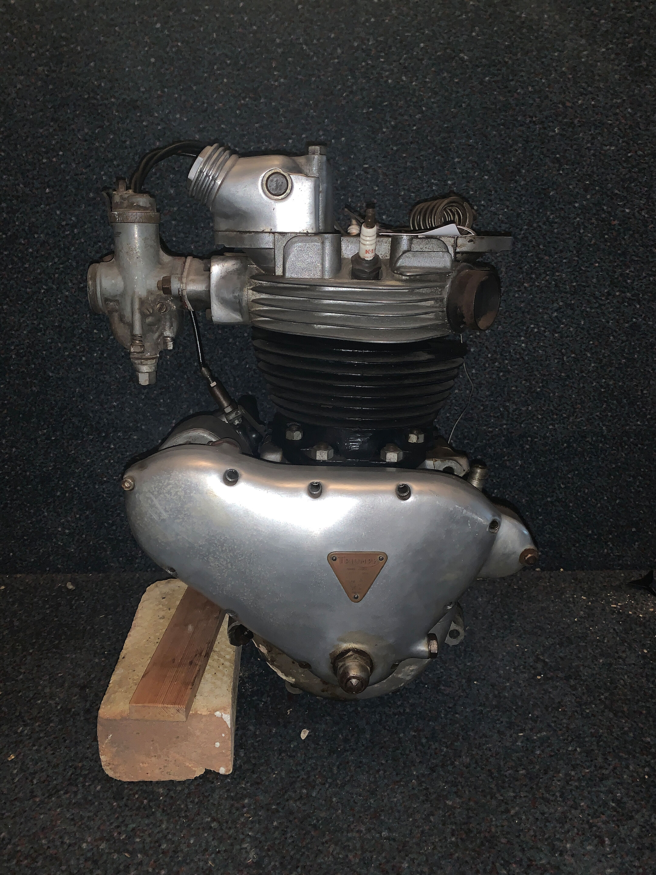 Bonhams Cars : A Triumph engine