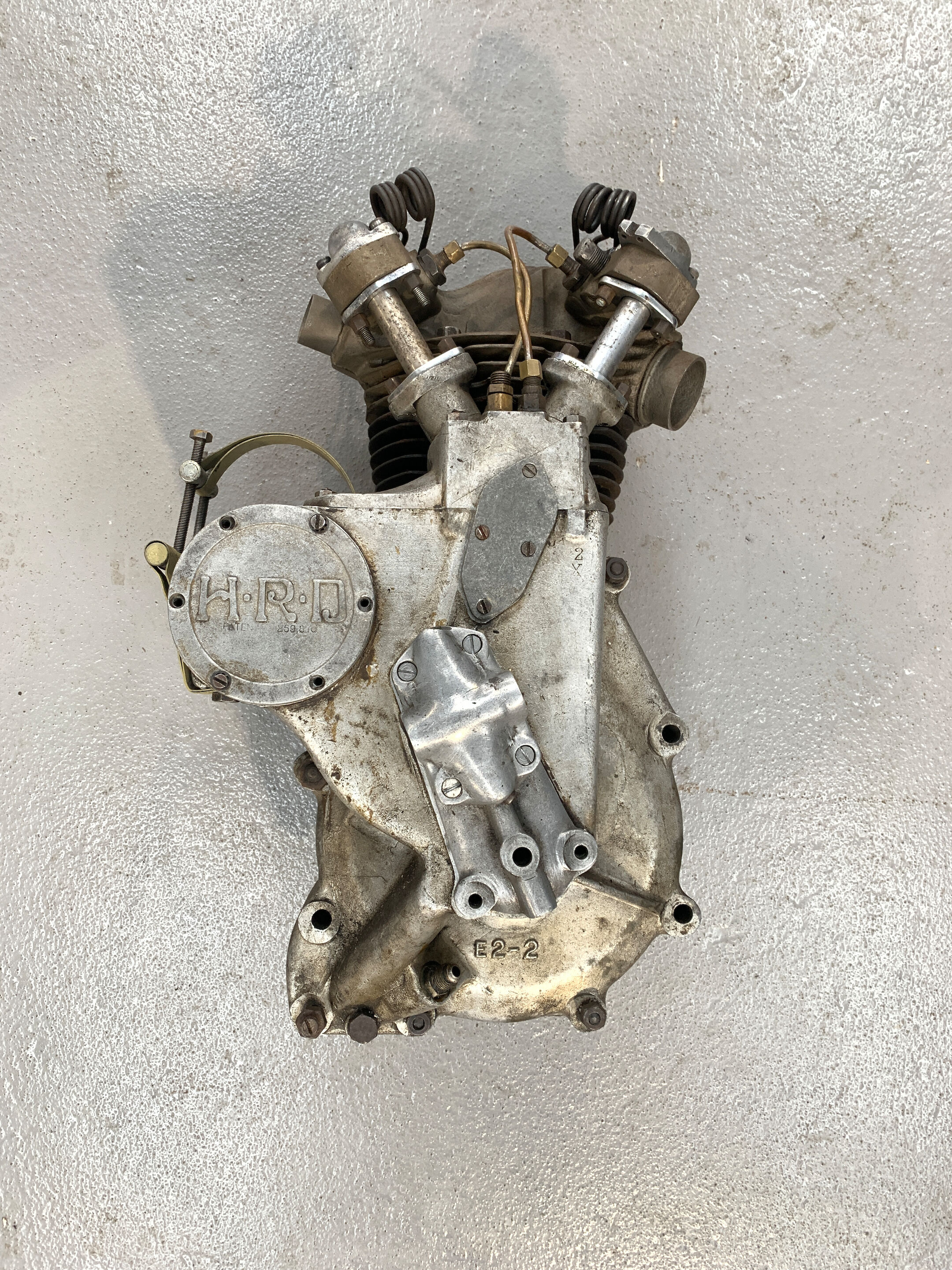 Bonhams Cars : A Vincent-HRD Series-A engine