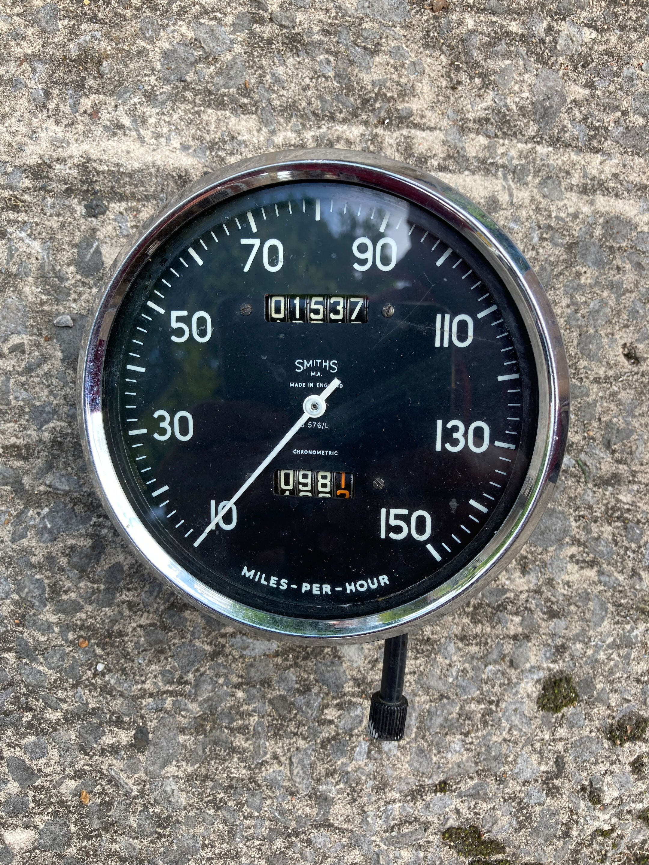 Bonhams Cars : A Vincent Black Shadow 150mph Speedometer, by Smiths,