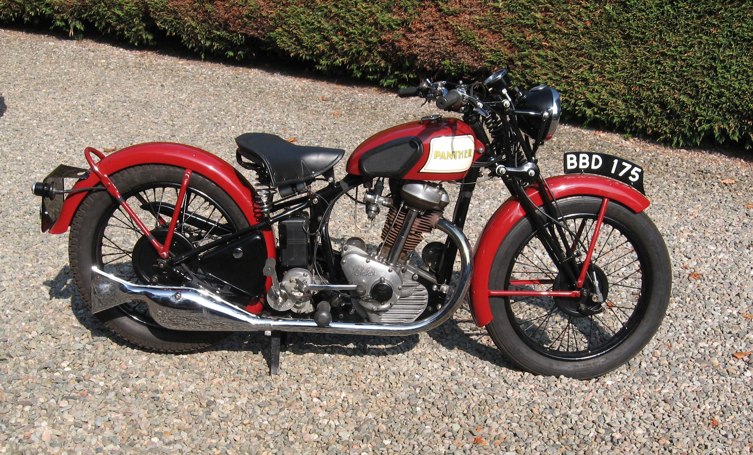 Bonhams Cars : 1939 P&M 'Red Panther' 348cc Model 30 Frame no. X17771 ...