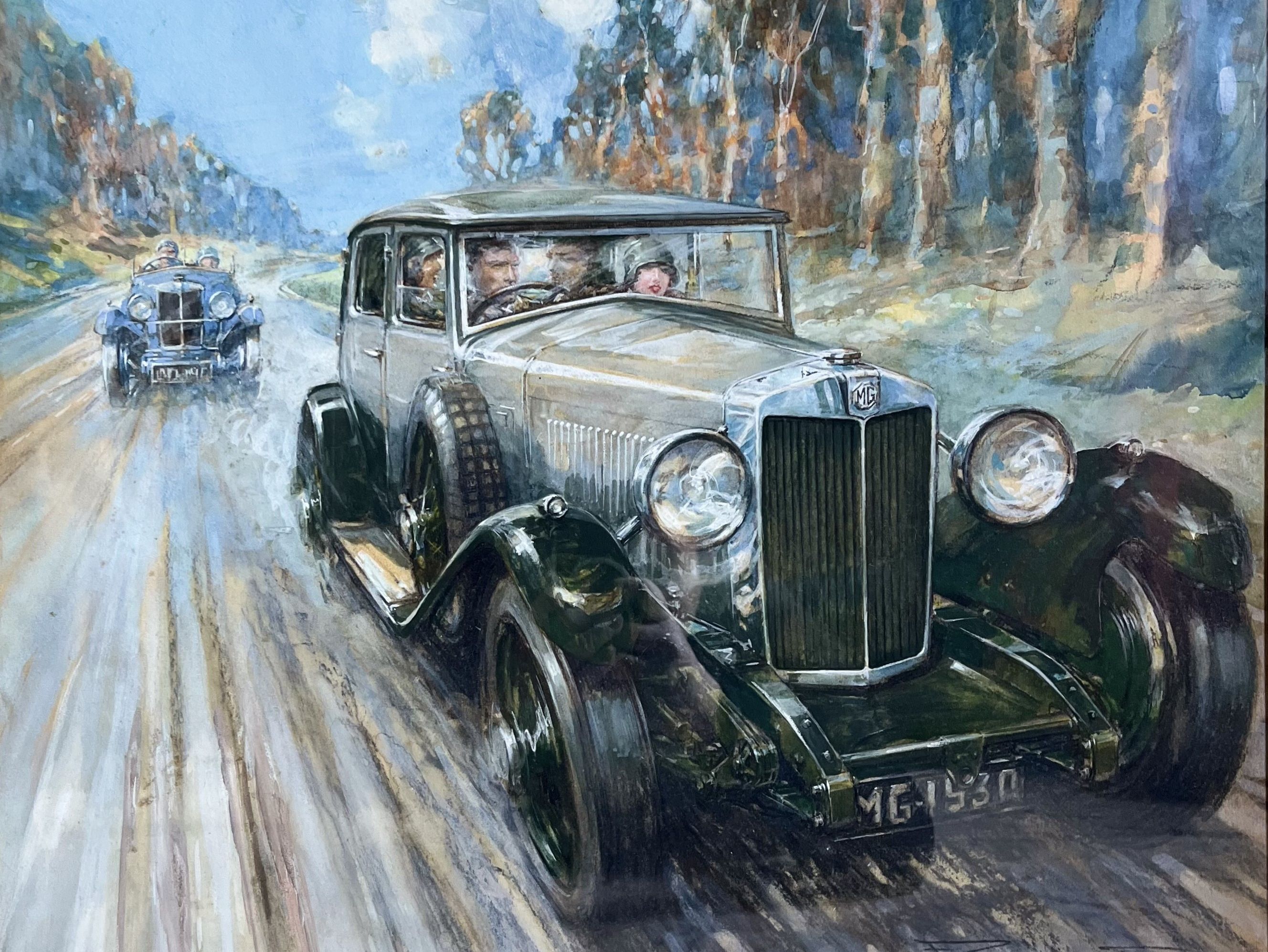 Bonhams Cars : Frederick Gordon Crosby (1885-1943) MG 18/80 and Midget M