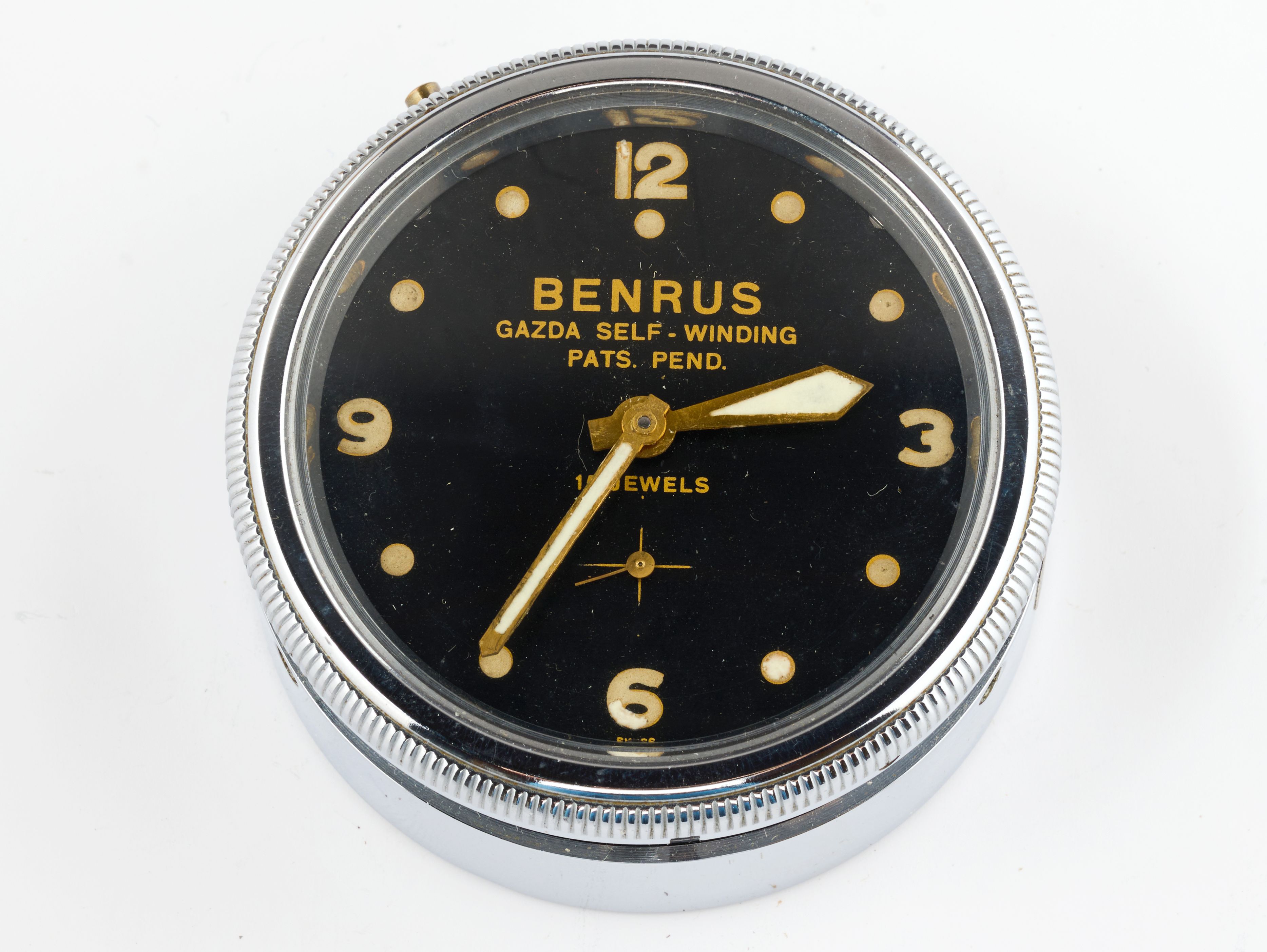 Bonhams Cars : Benrus - Steering wheel watch