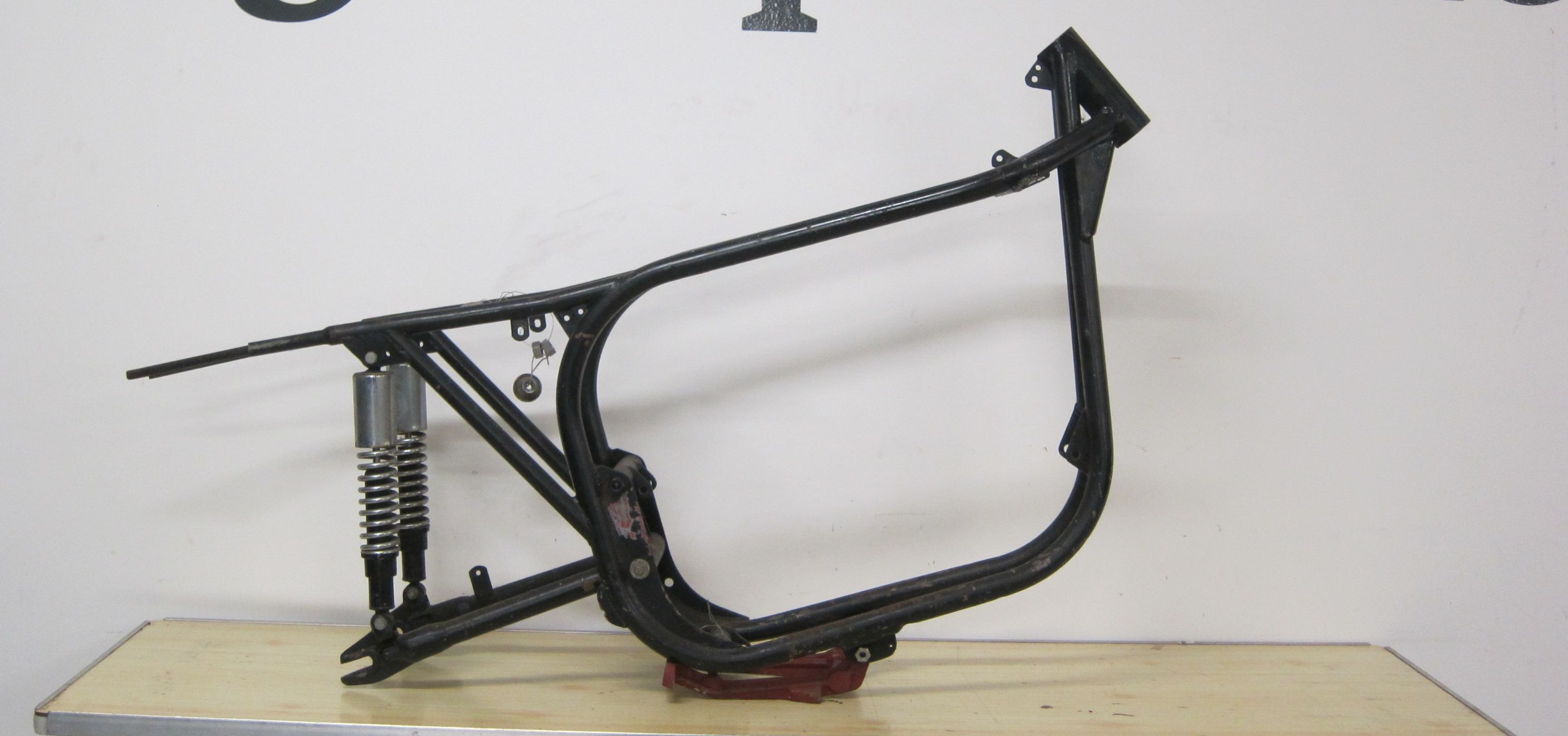 Bonhams Cars : A Norton featherbed type swinging arm frame,