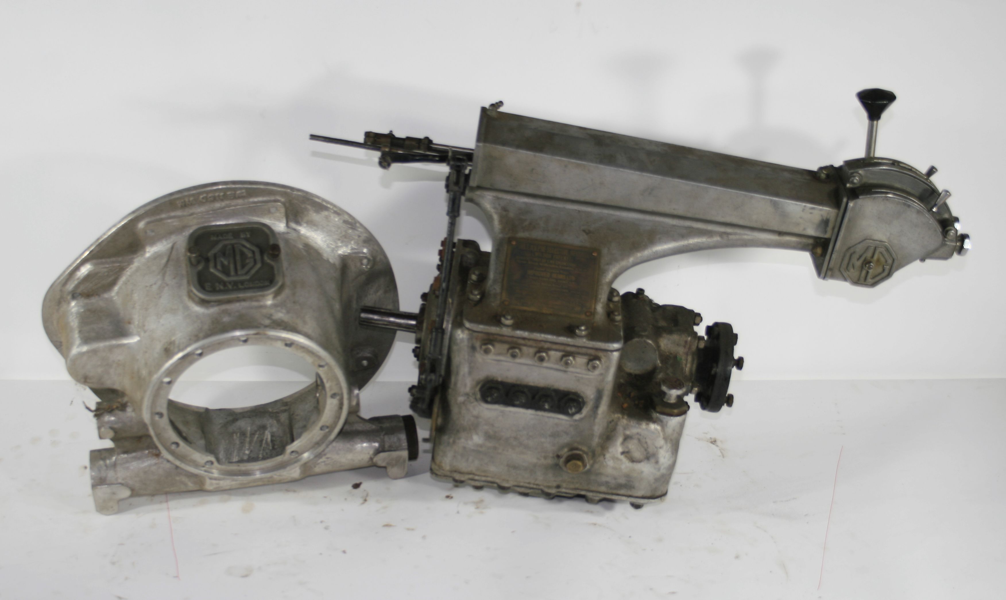 Bonhams Cars : An ENV preselecting gearbox fitted with MG gear lever ...