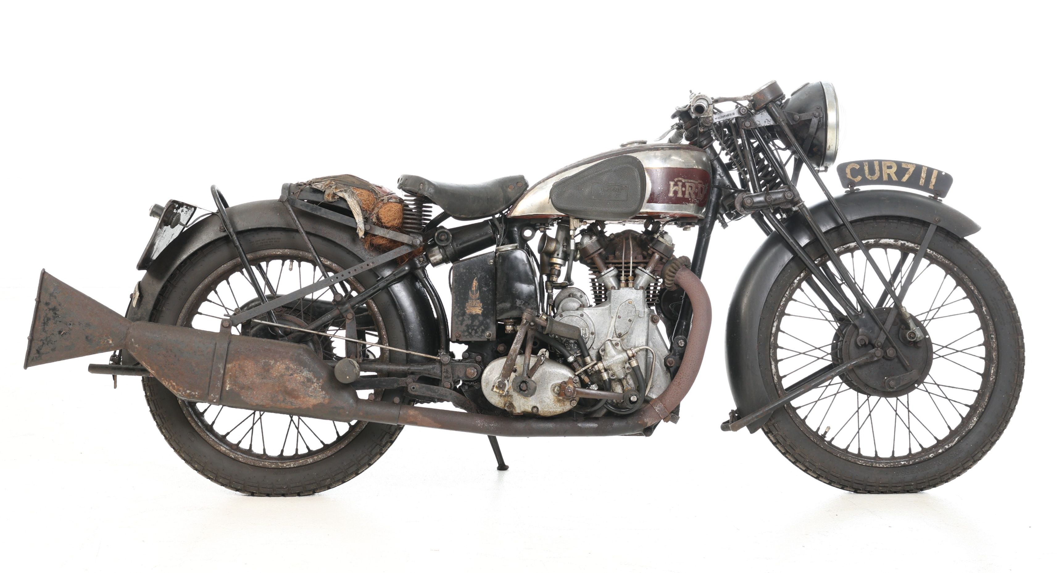 Bonhams Cars : 1937 Vincent-HRD 499cc Series A Comet Frame no. Upper ...