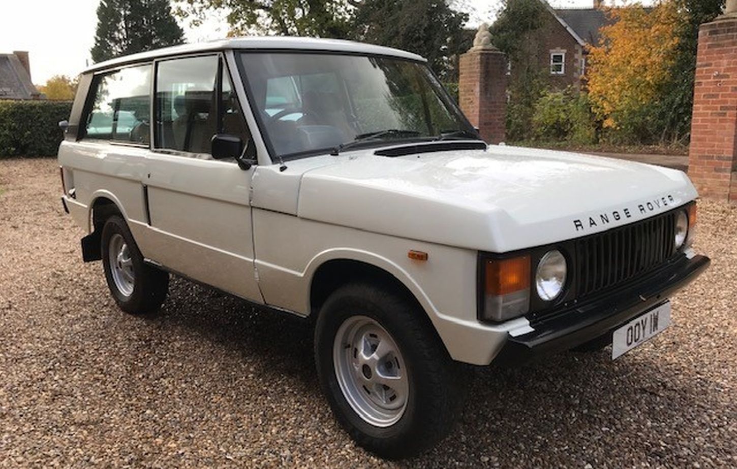 Bonhams Cars : 1980 Range Rover 'Classic' 4x4 Estate Chassis no ...