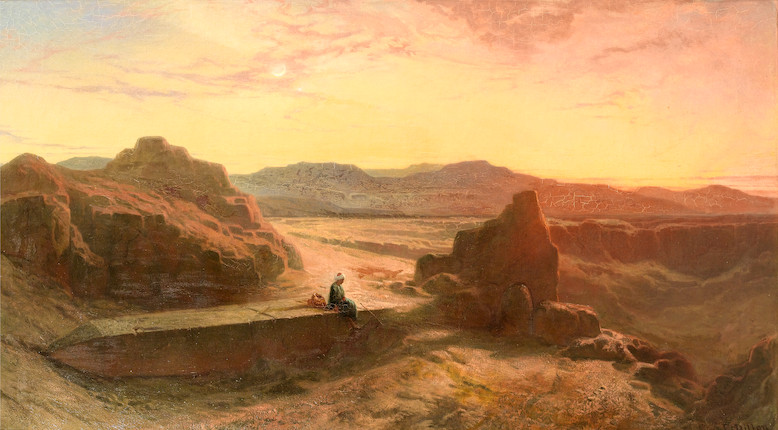 Bonhams : Frank Dillon (British, 1823-1909) 'The Granite Quarries of ...
