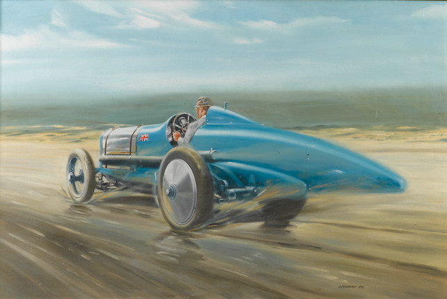 Bonhams : John Pittaway 'Malcolm Campbell Bluebird 350 HP Sunbeam ...