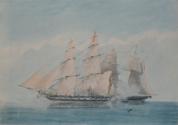 Bonhams : Edward Duncan, R.W.S. (British, 1803-1882), after W. J ...