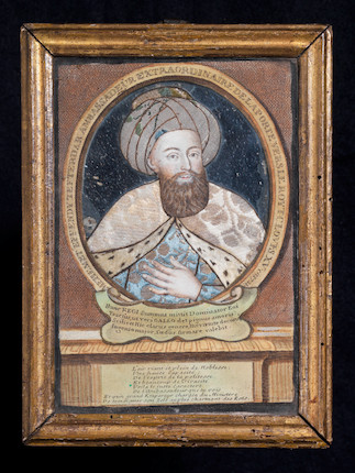 Bonhams : A group of five rare portraits depicting Sultan Mahmud I (reg ...