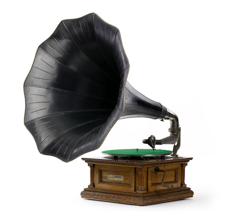 Bonhams : A Senior Monarch horn gramophone, by the Gramophone ...