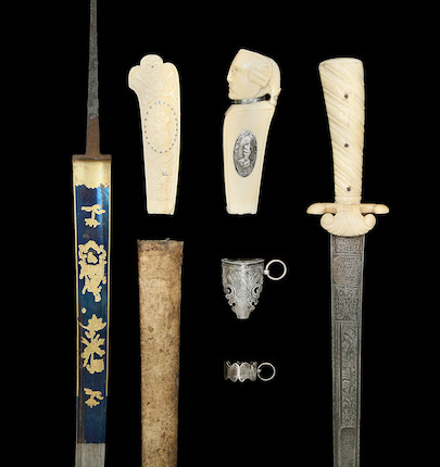 Bonhams : A Fine Irish Sword-Blade, The Locket And Suspension Mount ...