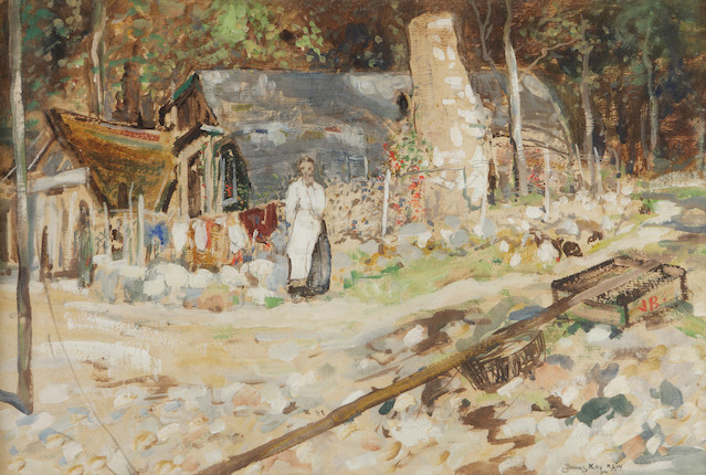Bonhams : James Kay, RSA RSW (British, 1858-1942)