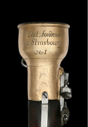 Bonhams : A Rare French Flintlock Hand Mortar
