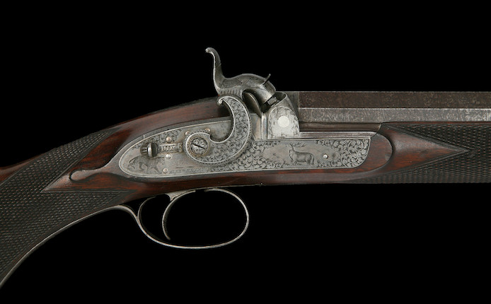 Bonhams : A Fine .451 Alexander Henry Patent Percussion Sporting Rifle