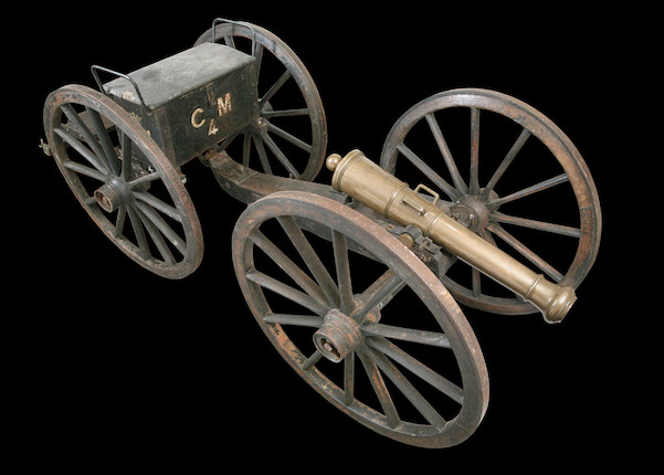 Bonhams : A Fine And Rare French Field Gun And Limber