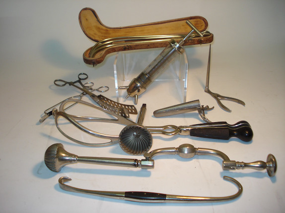 Bonhams : A collection of surgical instruments, 19th century, (qty)