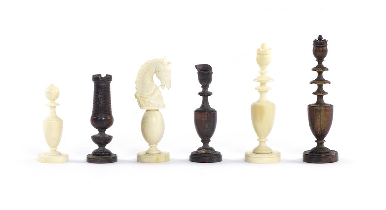 Bonhams An Ivory Chess Set Italy Late 18th Century