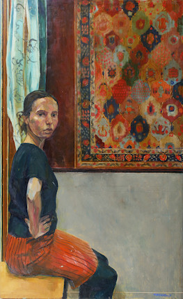 Bonhams : *** Threadgold (British, 20th Century) 122 x 75cm.