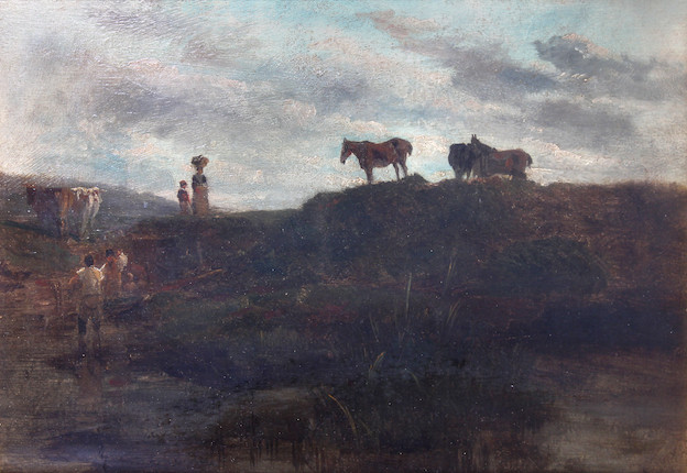 Bonhams : Circle of Peter de Wint, OWS (British, 1784-1849) 'Country ...