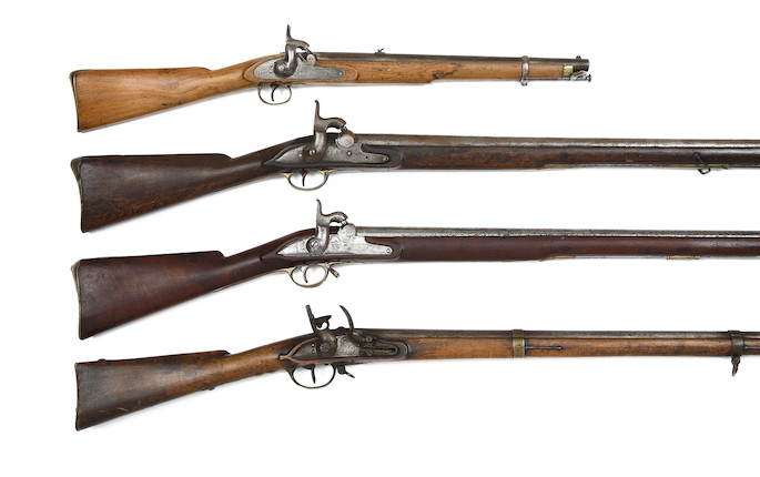 Bonhams : A Russian 12-Bore Flintlock Military Musket