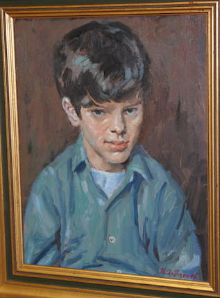 Bonhams : Harry Andrew Freeth (British, 1912-1986) Portrait of a boy