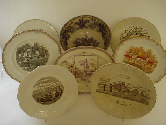 Bonhams : A Clyde Pottery Royal bowl and a collection of Scottish ...