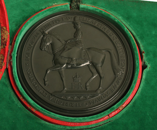 Bonhams : An Elizabeth II Seal and Warrant,