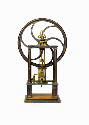 Bonhams : A MID 19th CENTURY MAINLY CAST IRON DEMONSTRATION MODEL FOUR ...