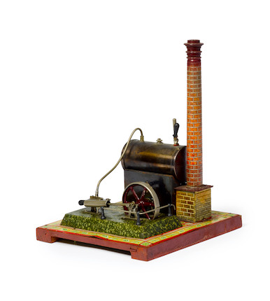 Bonhams : AN EARLY 20th CENTURY MODEL STEAM PLANT BY BING