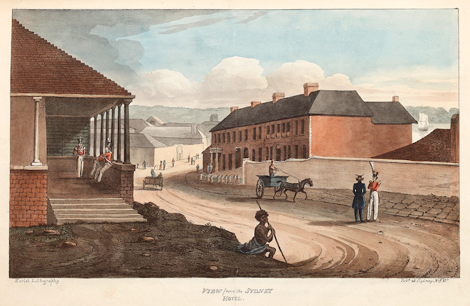 Bonhams : Augustus Earle (Australian, 1793-1838) Four hand coloured ...