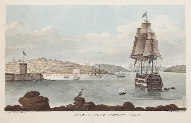 Bonhams : Augustus Earle (Australian, 1793-1838) Four hand coloured ...