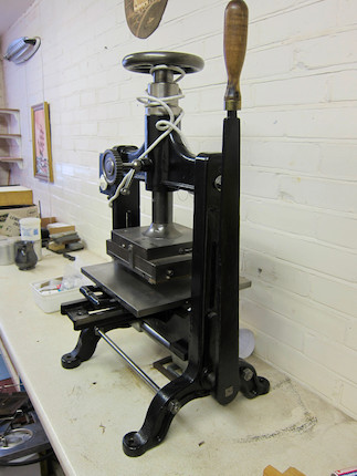 Bonhams : BLOCKING PRESS