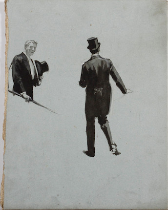 Bonhams : George Percy R. E. Jacomb-Hood (British, 1857-1929) Elegant ...