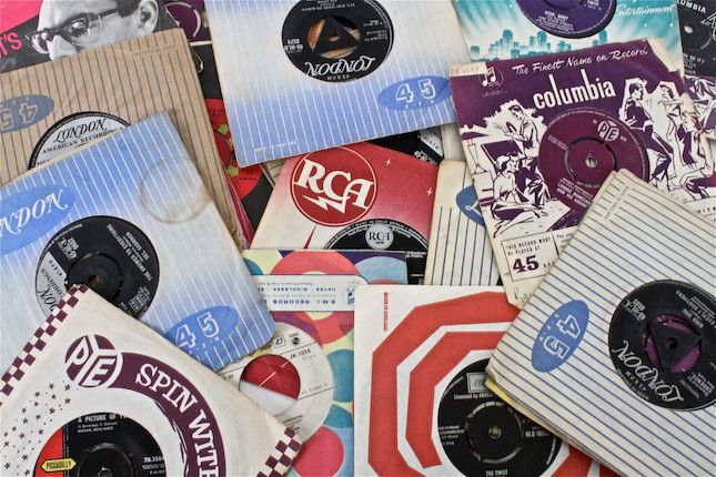 Bonhams : A collection of '45' singles