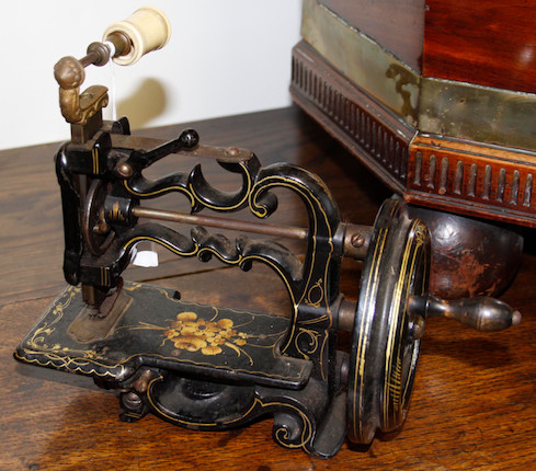 Bonhams : A sewing machine by James G Weir,