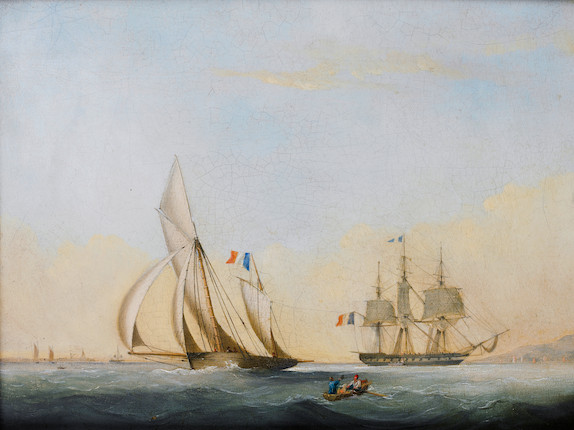 Bonhams : Nicholas Matthew Condy (British, 1818-1851) A French lugger ...