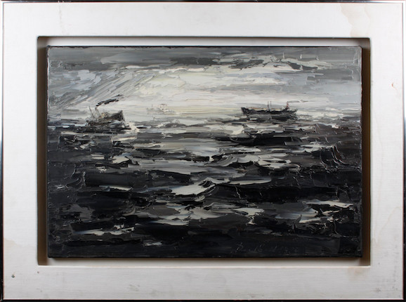 Bonhams : David Smith (British, 1920-1998) Black North Sea Shipping