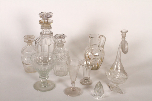 Bonhams A Large Collection Of Glassware 19th Century