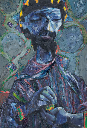 Bonhams : Colin Middleton R.H.A. (Irish, 1910-1983) King David 52 x 34 ...