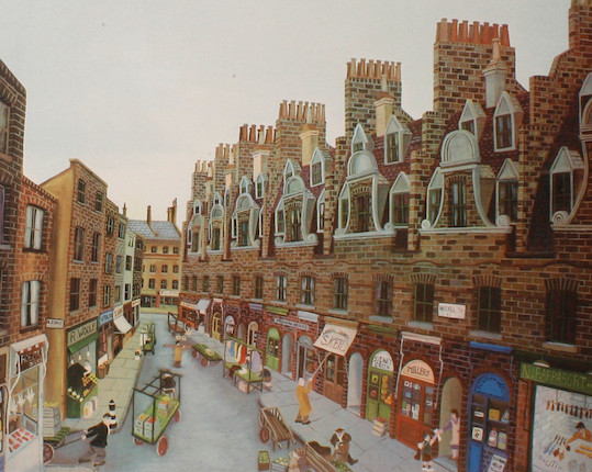 Bonhams : John Allin A set of prints from 'Stepney Streets' series ...