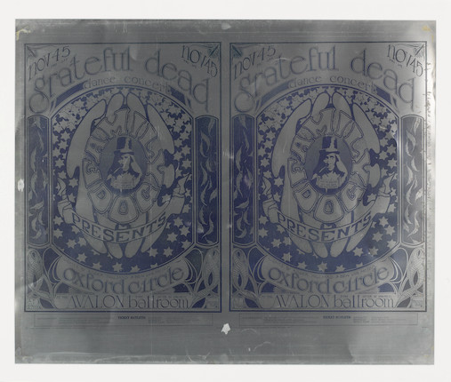 Bonhams : Stanley Mouse & Alton Kelley Grateful Dead at the Avalon ...