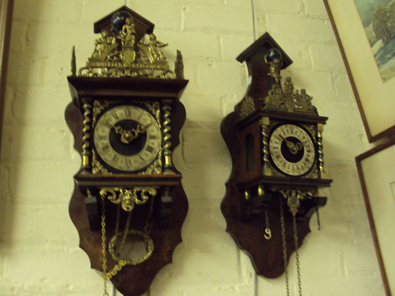 Bonhams : Two Dutch wall clocks