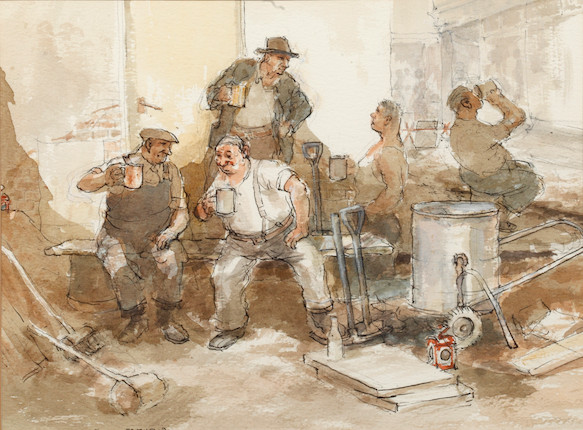 Bonhams : Roland Batchelor (British, 1889-1990) 'Cuppers'