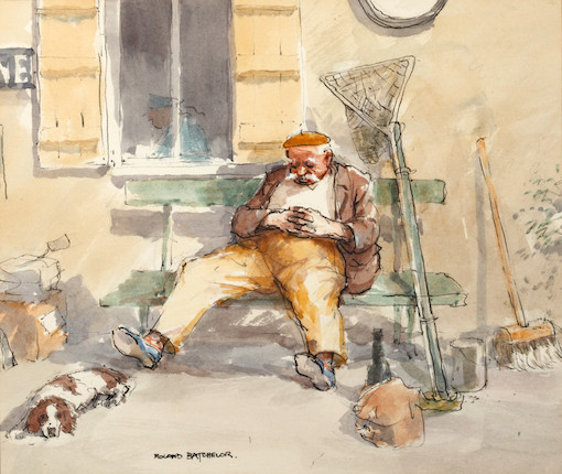 Bonhams : Roland Batchelor (British, 1889-1990) 'The End of a Perfect Day'