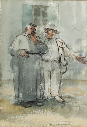 Bonhams : Roland Batchelor (British, 1889-1990) 'Weighty Opinion' 16 ...