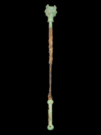 Bonhams : A Parthian bronze and iron sceptre
