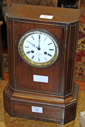 Bonhams : Henry Marc & Co, a 19th century French mantle clock the 5 ...